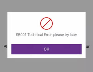Troubleshooting SB001 technical error in SBI YONO app. Alternatives of ...