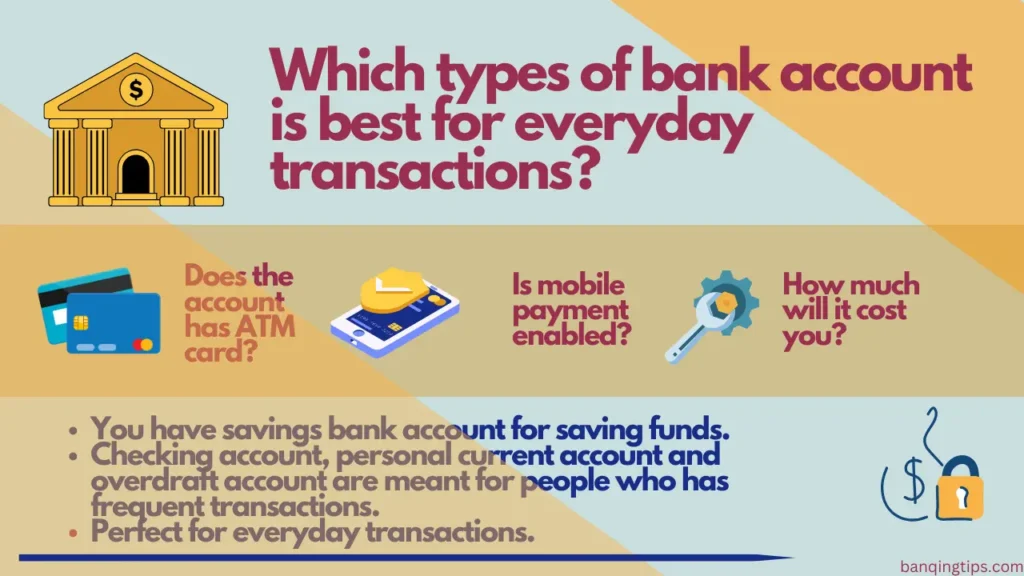 Which type of bank account is best for everyday transactions? - Safe ...