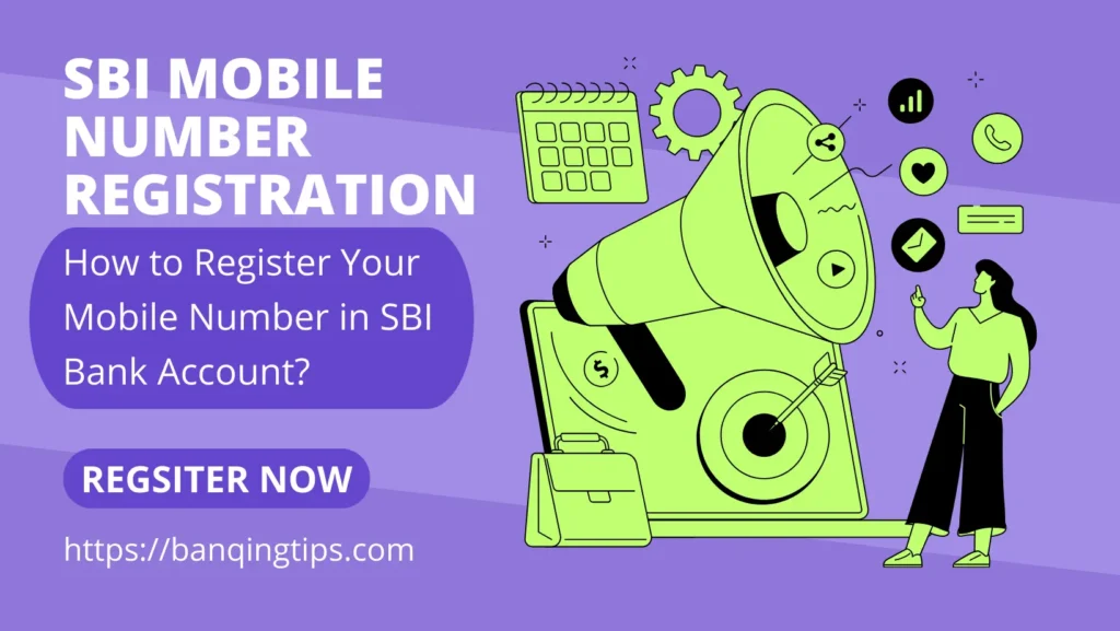 How to Register Your Mobile Number in SBI Bank Account? | Banking Tips